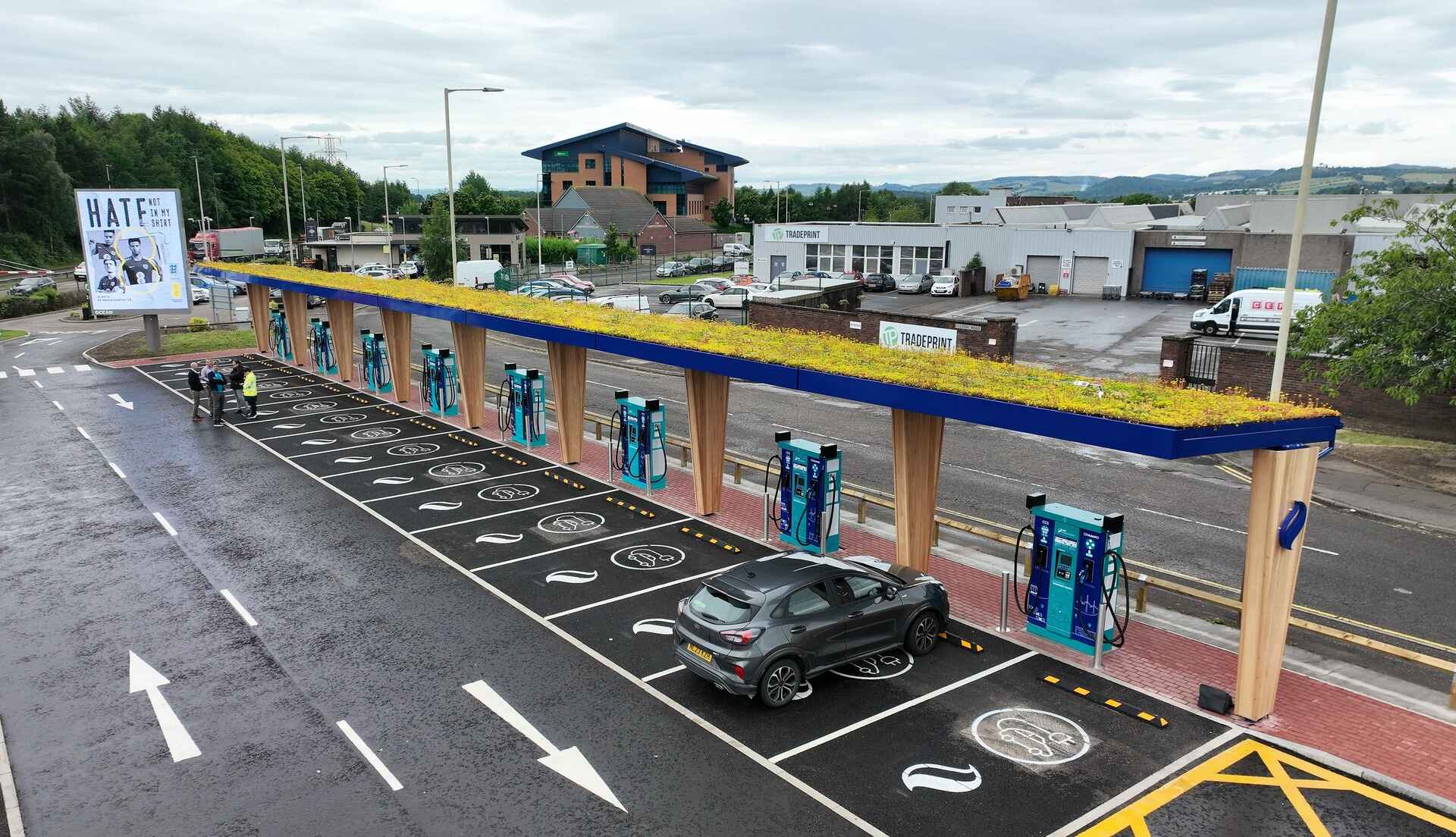 EV Charging Canopies | Miko Engineering