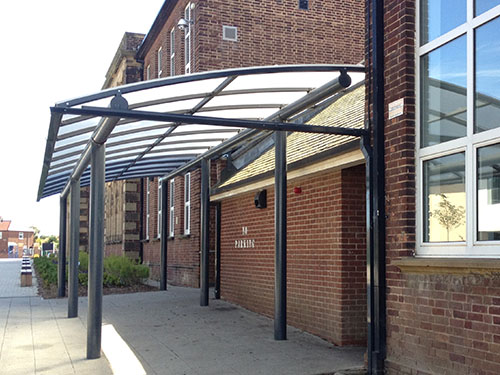 A Guide To Entrance Canopies - Miko