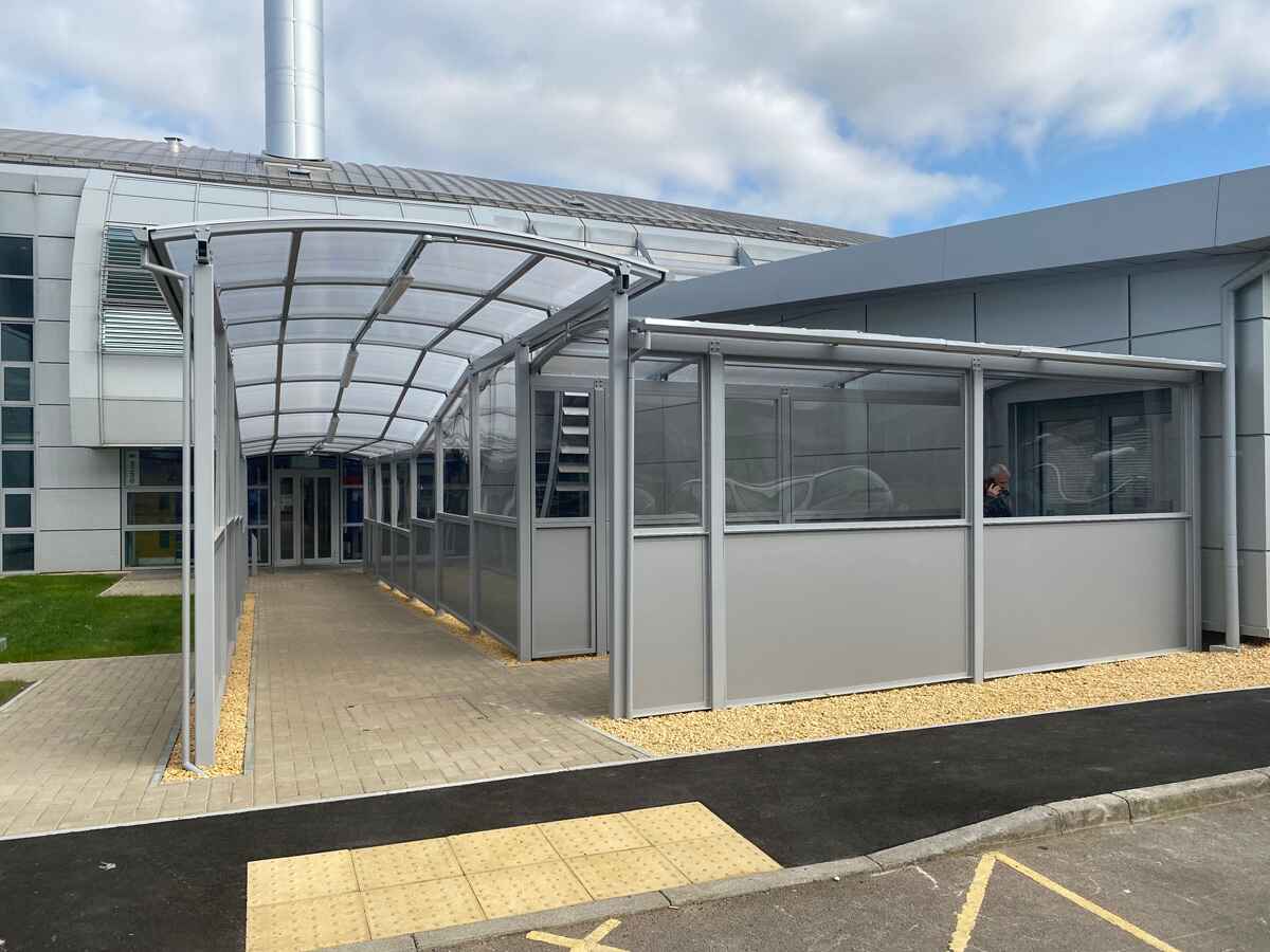 Covered Walkways & Canopies UK | Miko Engineering