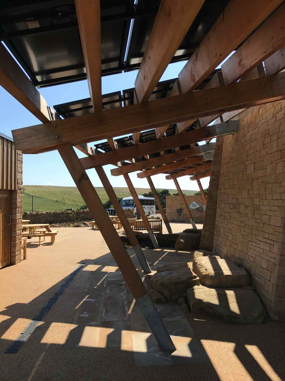 Timber Covered Walkways | Miko Engineering