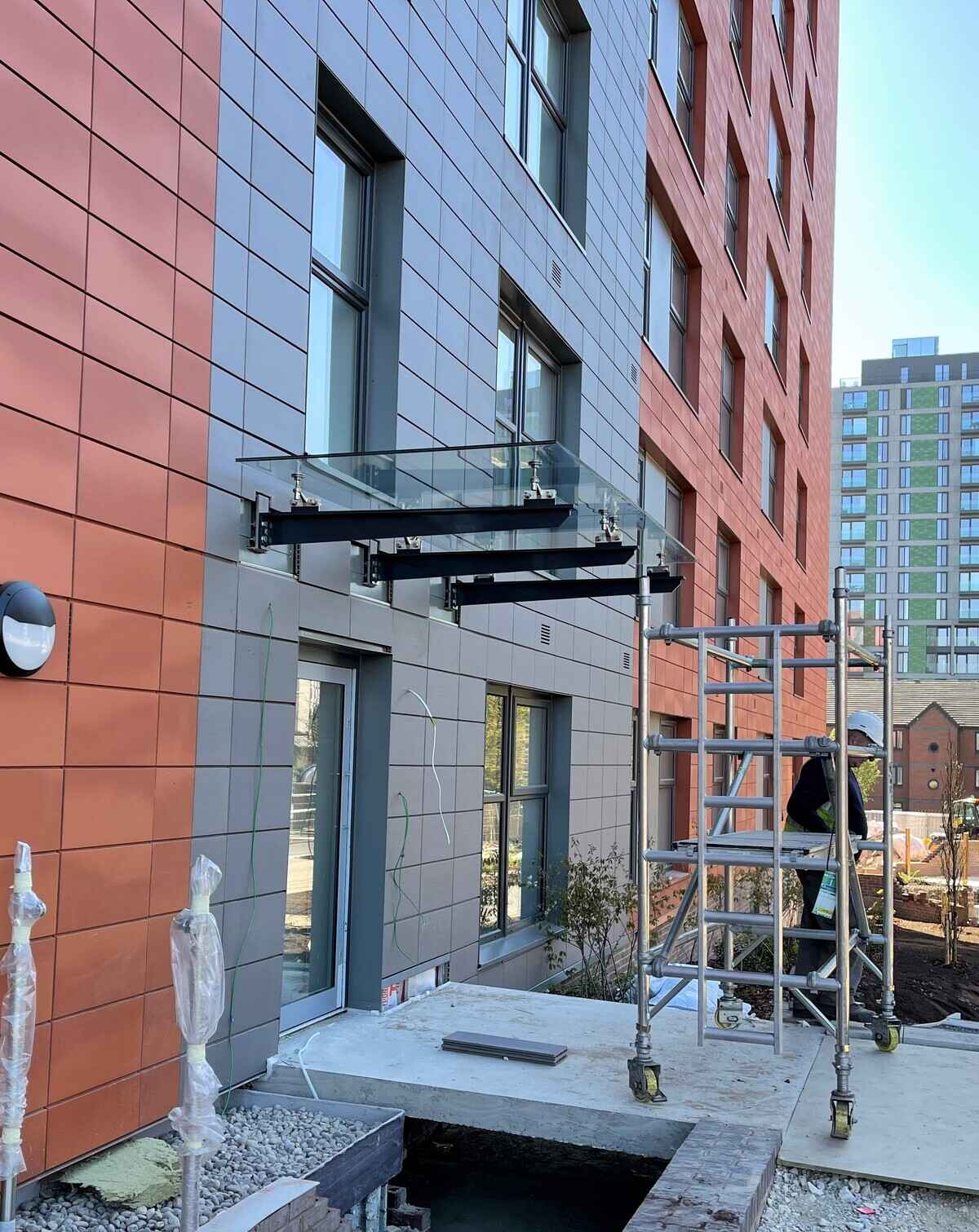 Wall Mounted Entrance Canopies - Miko